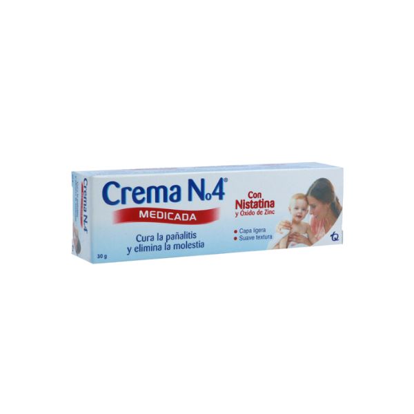 CREMA N°4 X 30 G MEDICADA - Droguería Kafer | Compra en línea