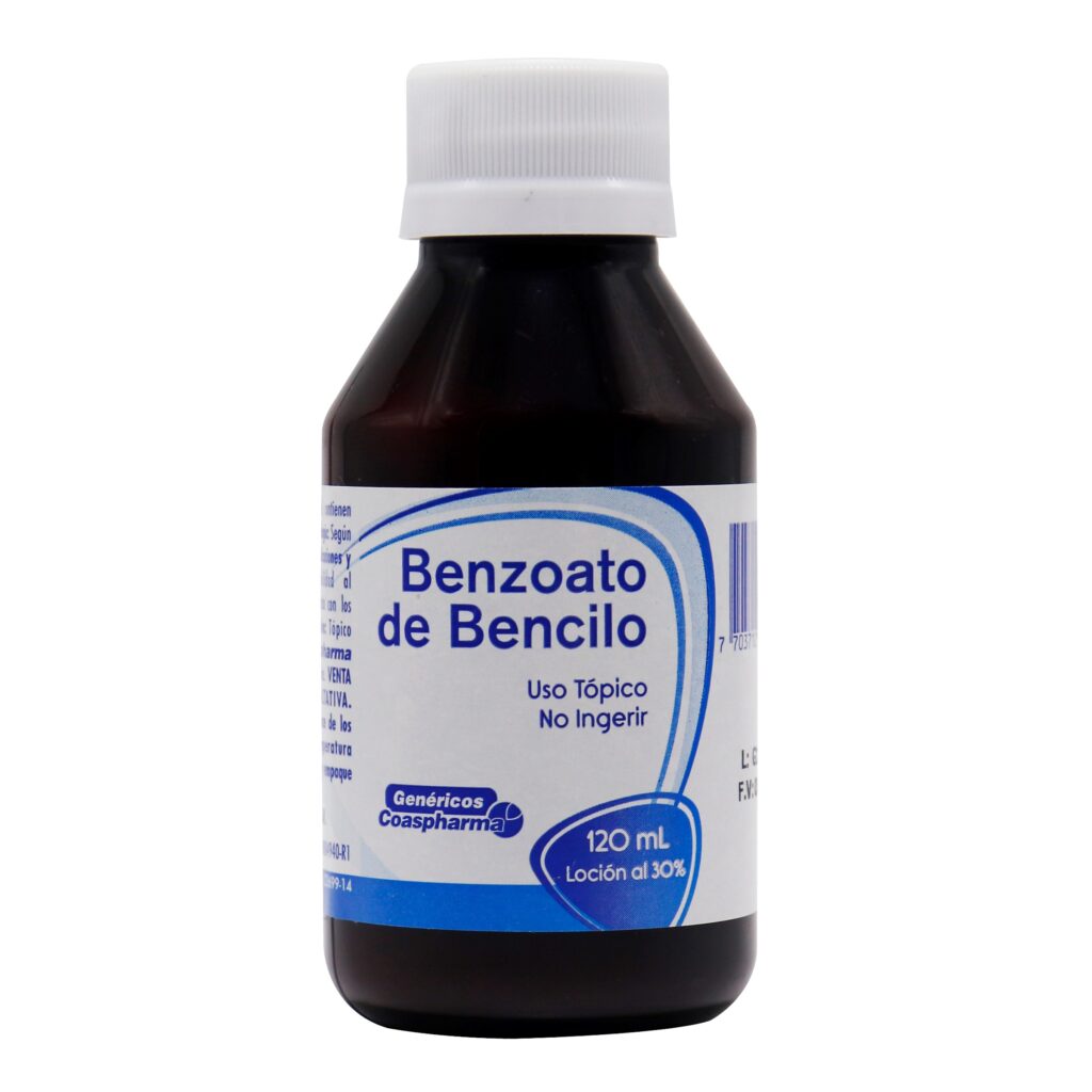 BENZOATO DE BENCILO 120 ML - Droguería Kafer | Compra en línea
